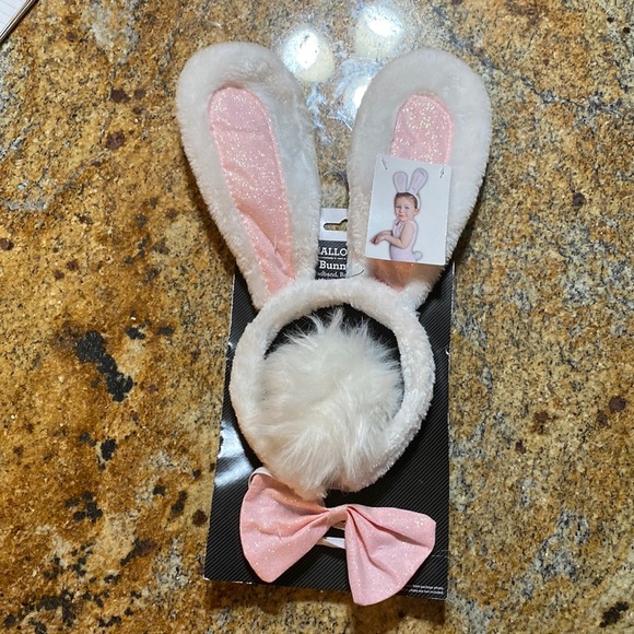Costumes | Nwt Bunny Kit Rabbit Ears Tail And Bow | Poshmark